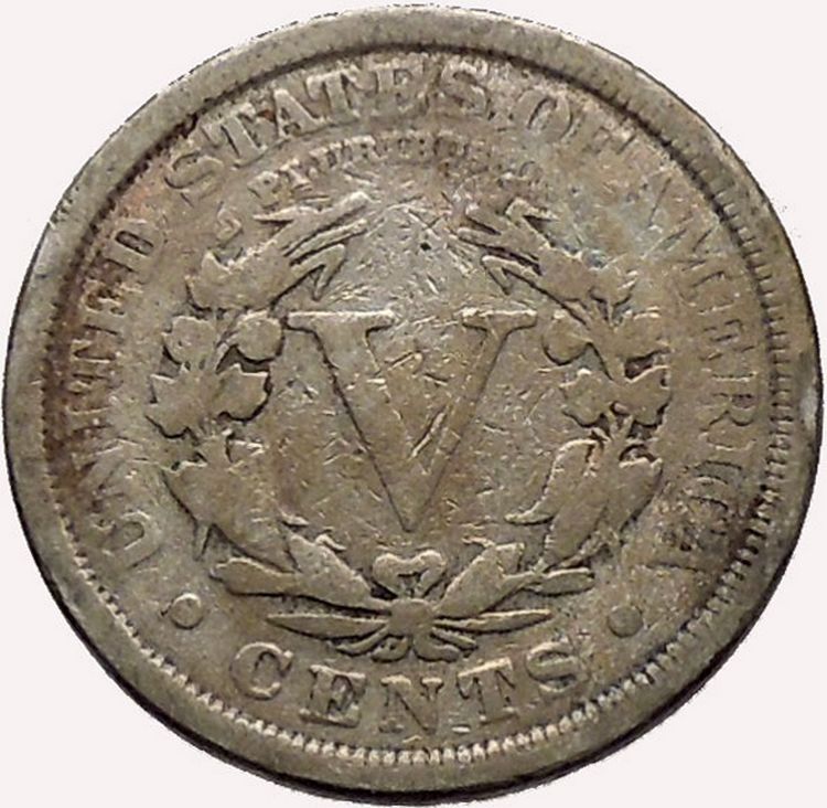 1912 LIBERTY HEAD NICKEL 5 Cent United States Of America USA Antique 1912 LIBERTY HEAD NICKEL 5 Cent United States Of America USA Antique