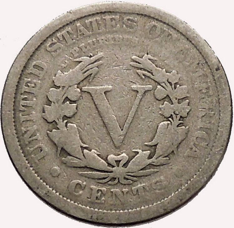 1912 LIBERTY HEAD NICKEL 5 Cent United States Of America USA Antique 1912 LIBERTY HEAD NICKEL 5 Cent United States Of America USA Antique