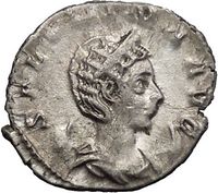 Salonina Valerian I daughter in law Silver Ancient Roman Coin Venus ...
